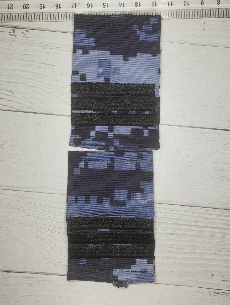 Сержант фальш погоны Росгвардия синяя точка