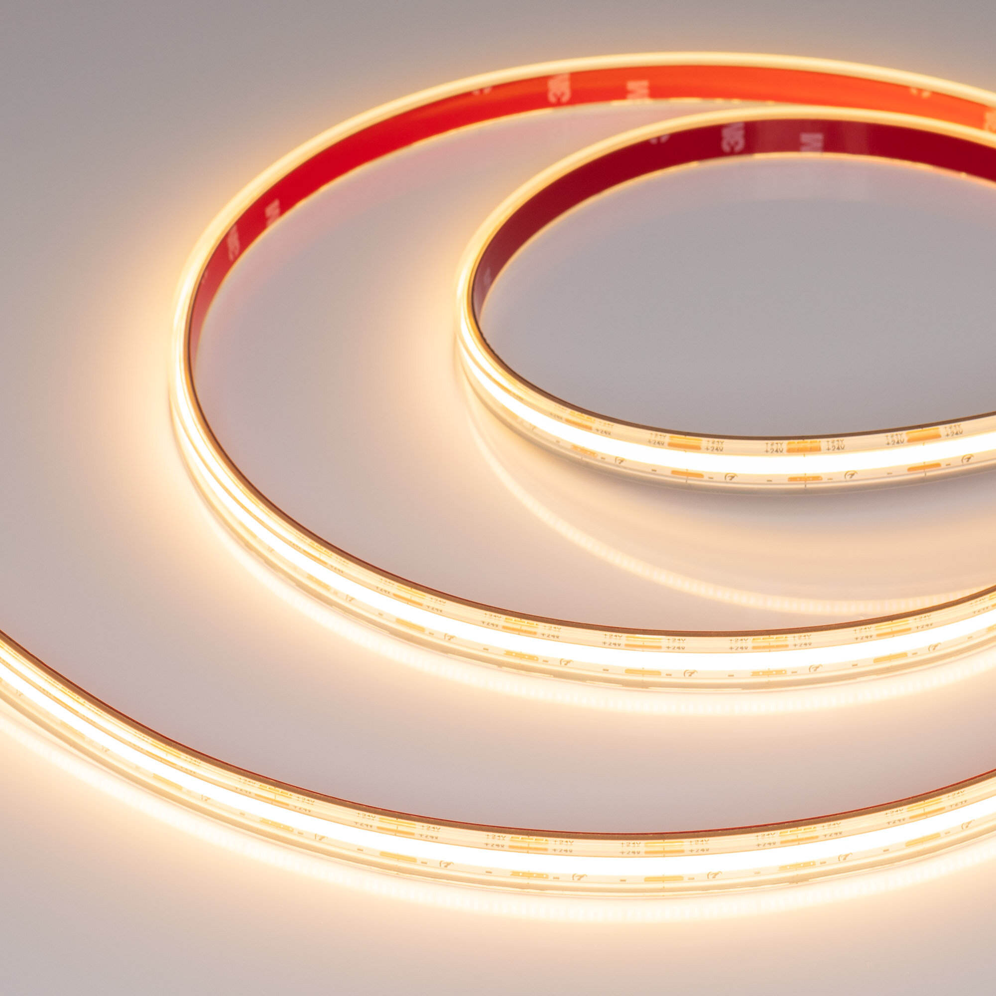 Лента светодиодная Arlight Лента герметичная COB-PS-X560-12mm 24V Warm2700 (9.6 W/m, IP67, 10m) (Arlight, 5 лет), 10м