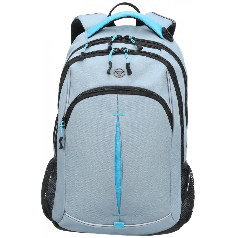 TORBER T2383G Рюкзак torber rockit, полиэстер/добби, 32x15x46 см, 22 л, серый/голубой