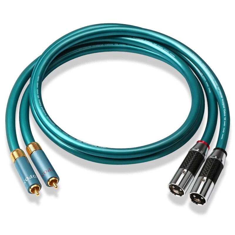 ATAUDIO Hi-Fi кабель RCA-XLR 8N OCC rca to xlr male, 0,75 м