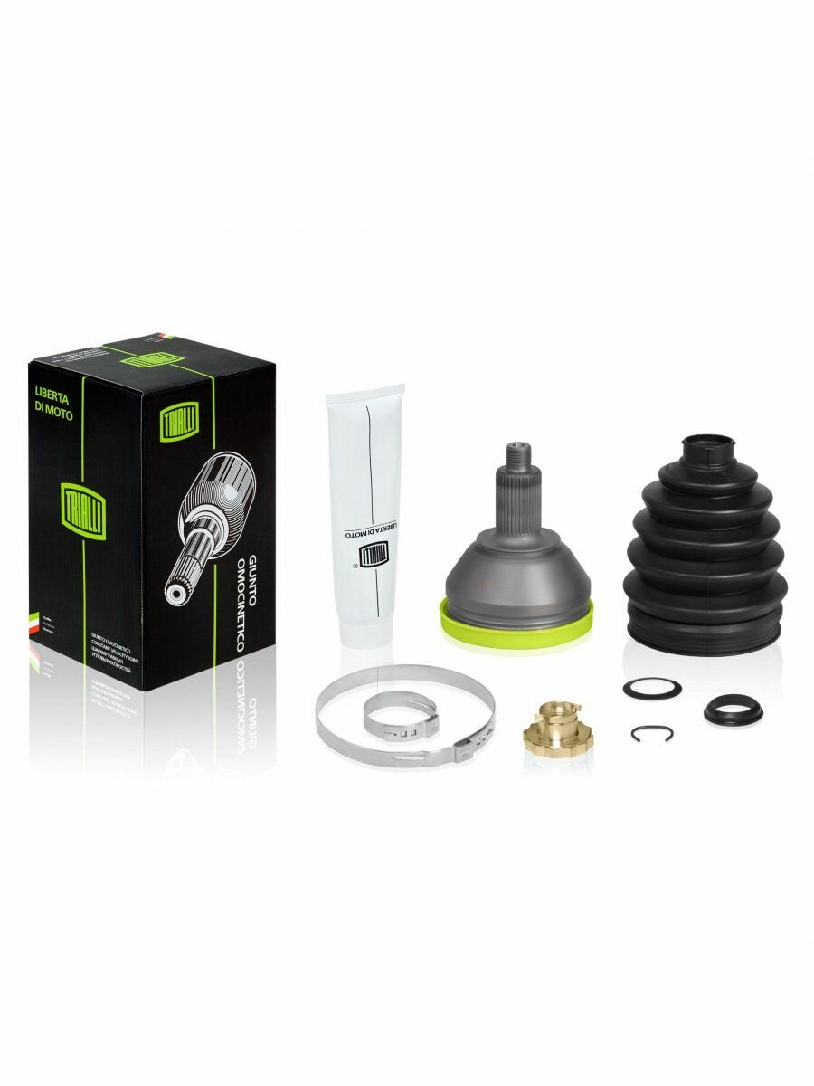 ШРУС для а/м VW Polo Sedan (RUS) (10-) 1.6i (105Hp) MT (наруж.) (GO 1802), TRIALLI GO1802