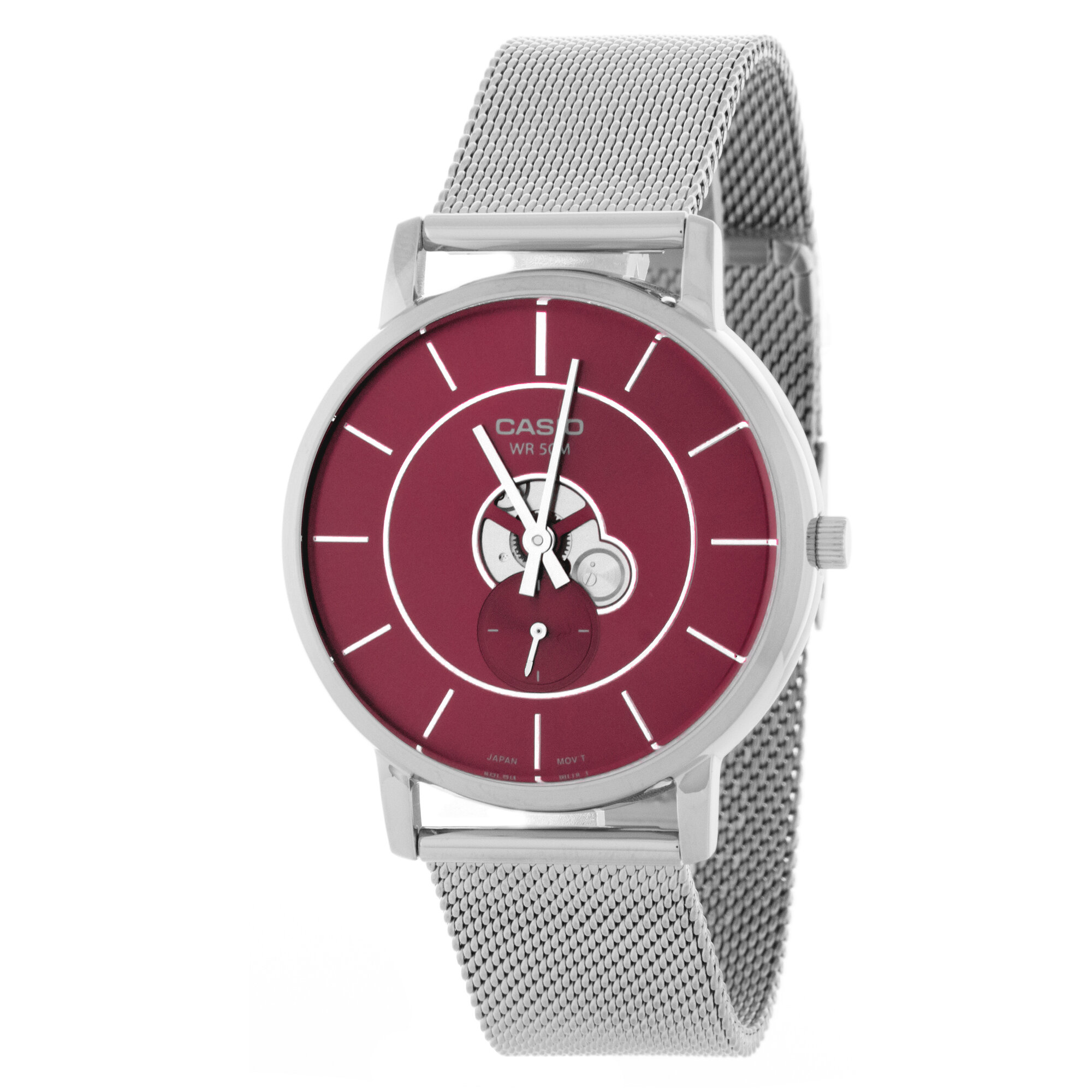Наручные часы CASIO Классика, хром