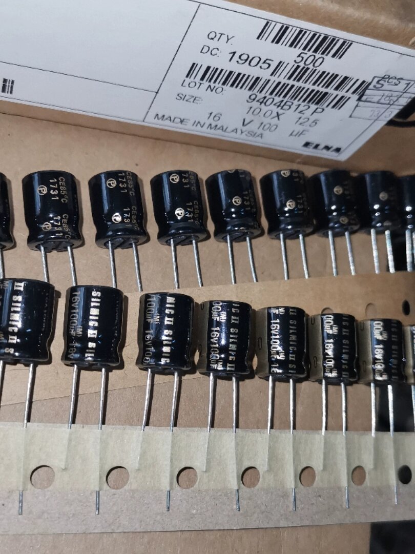 Электролитические конденсаторы ELNA SILMIC II RFS 100UF/16V 100UF Audio 10*12 10шт цена
