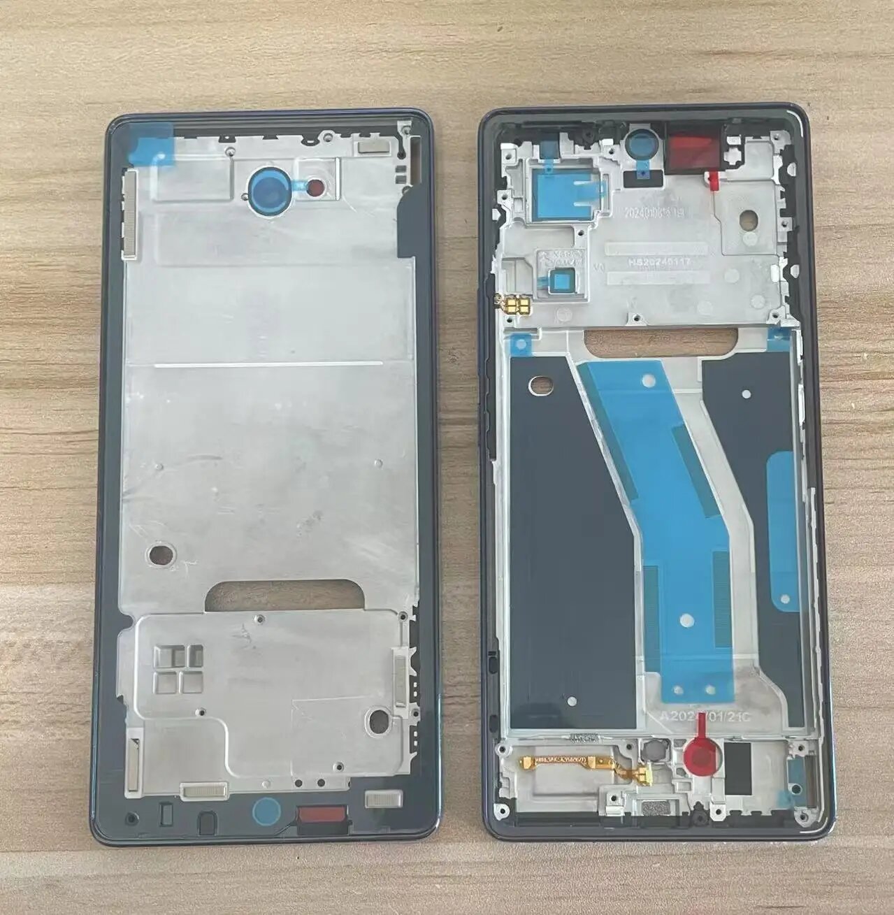 Передняя средняя крышка корпуса ЖК-рамки, лицевая панель корпуса для Infinix Note 40 X6853 Black