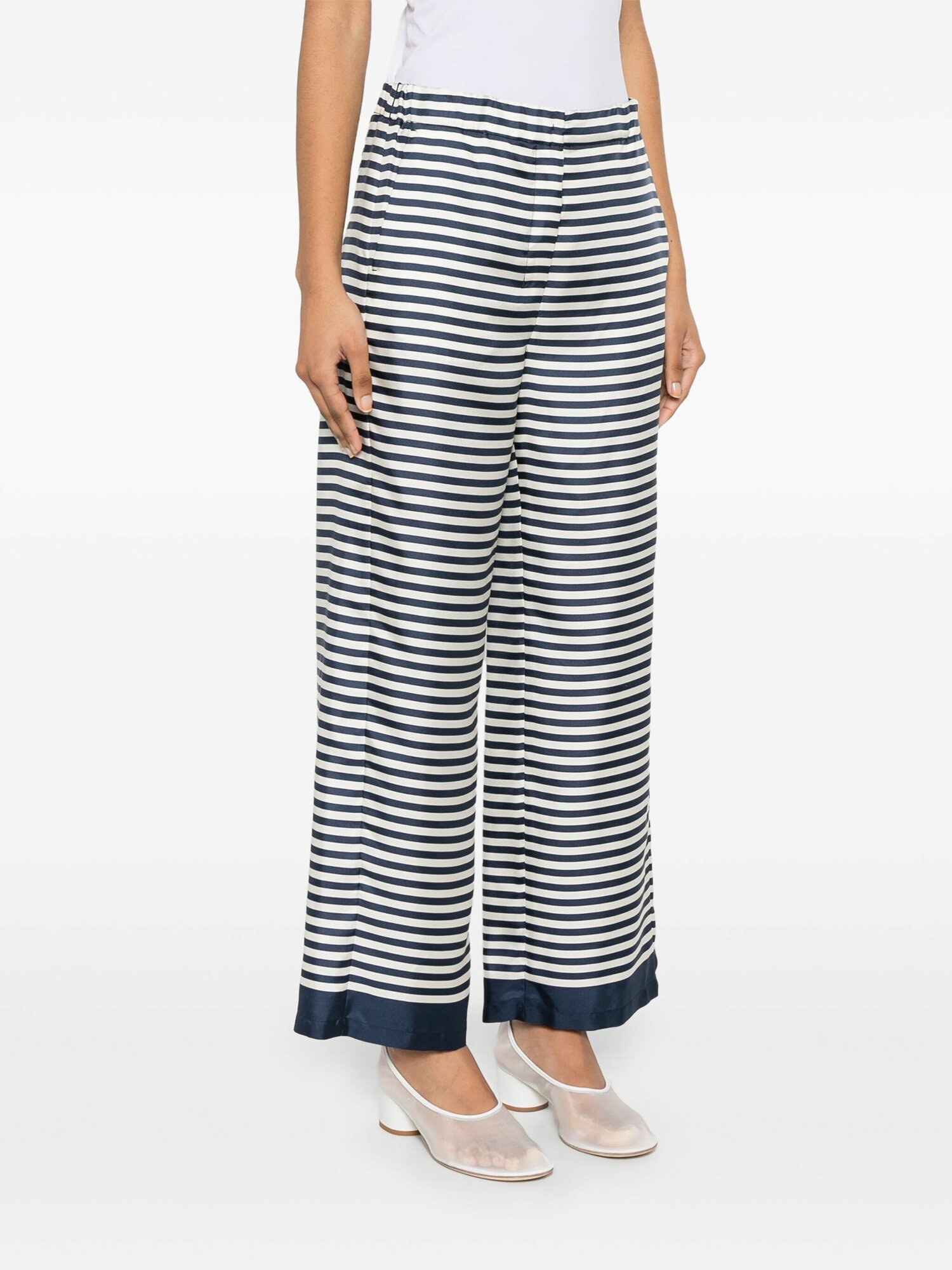 Брюки классические Max Mara Nine, размер 42 IT, синий — фото 1