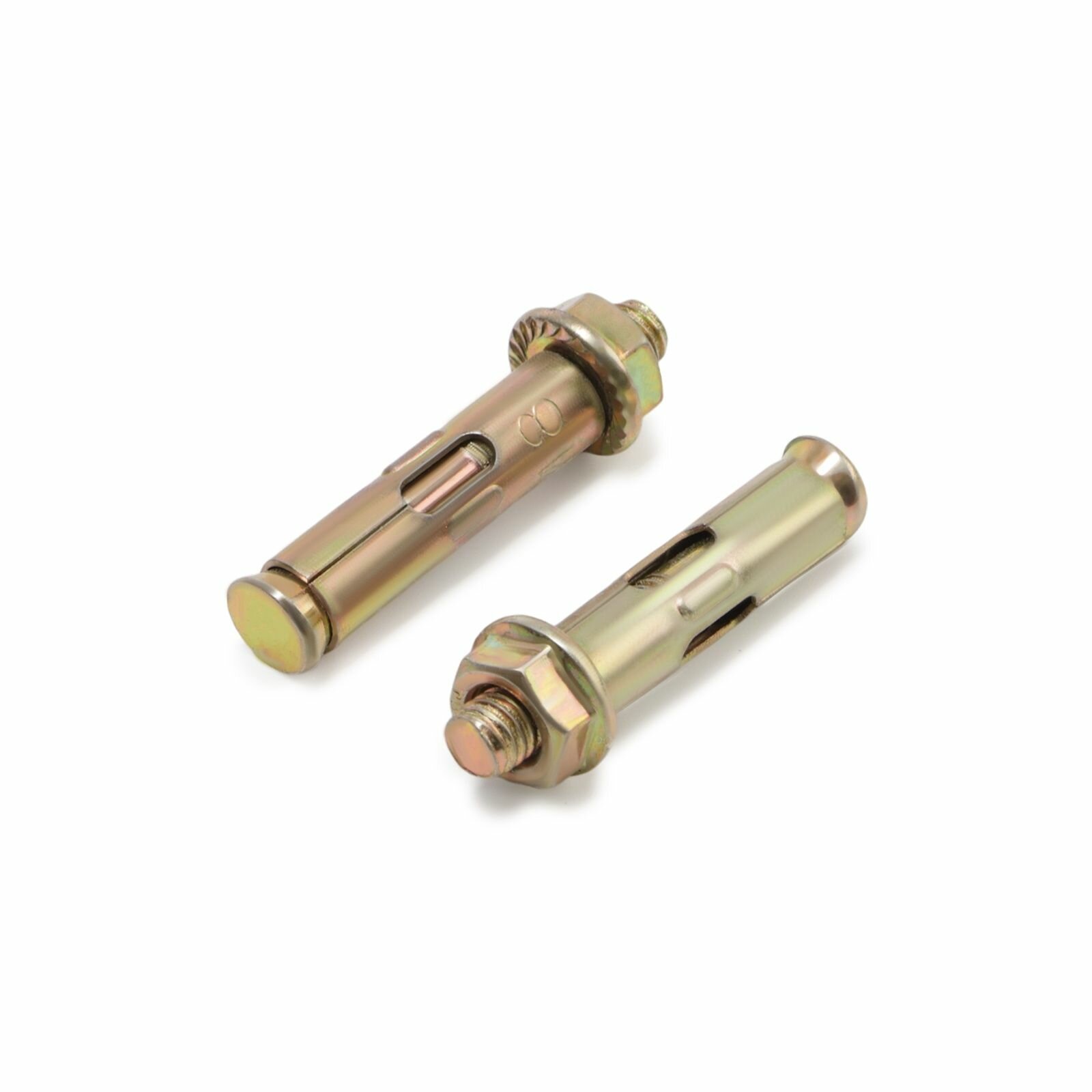 Анкерный болт тундра, с гайкой, оцинкованный, 8х40 мм, 225 шт