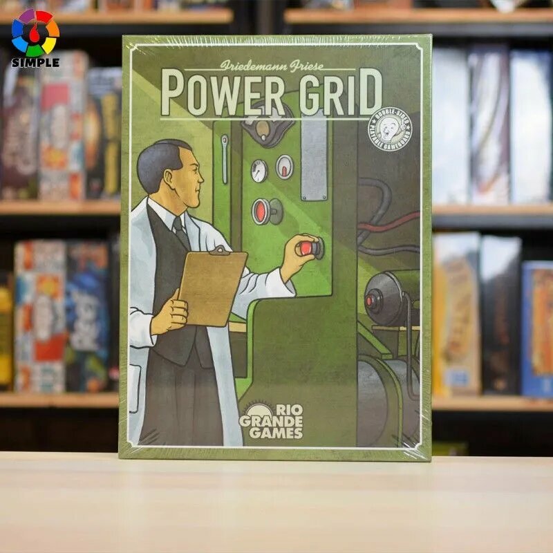 Энергосеть - настольная игра на английском. Power grid