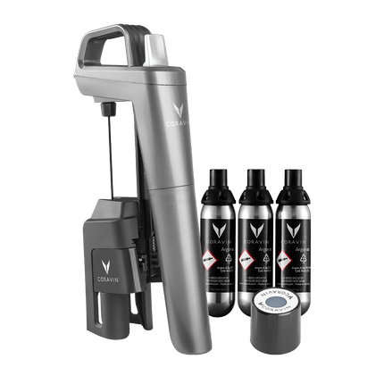 Аксессуары Coravin Система для подачи вин по бокалам Coravin Model 6 Коравин Модель 6+ 3 капсулы + игла+пробка