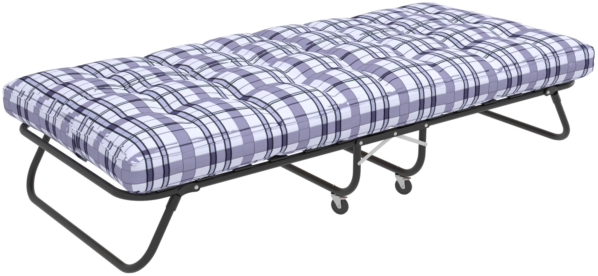 Раскладушка Redford "Изабелла", с матрасом, ламельное основание, металлический каркас, 120кг