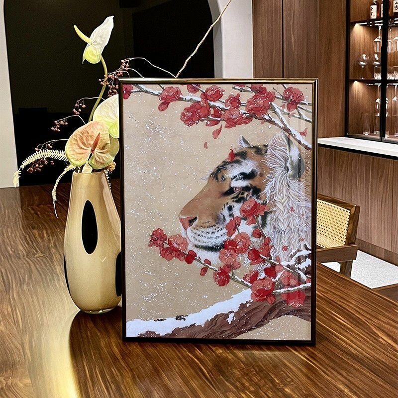 Вышивка крестом, набор для вышивания крестом, канва 11CT 40x50 см, полная зашивка (без подрамника, без рамы)