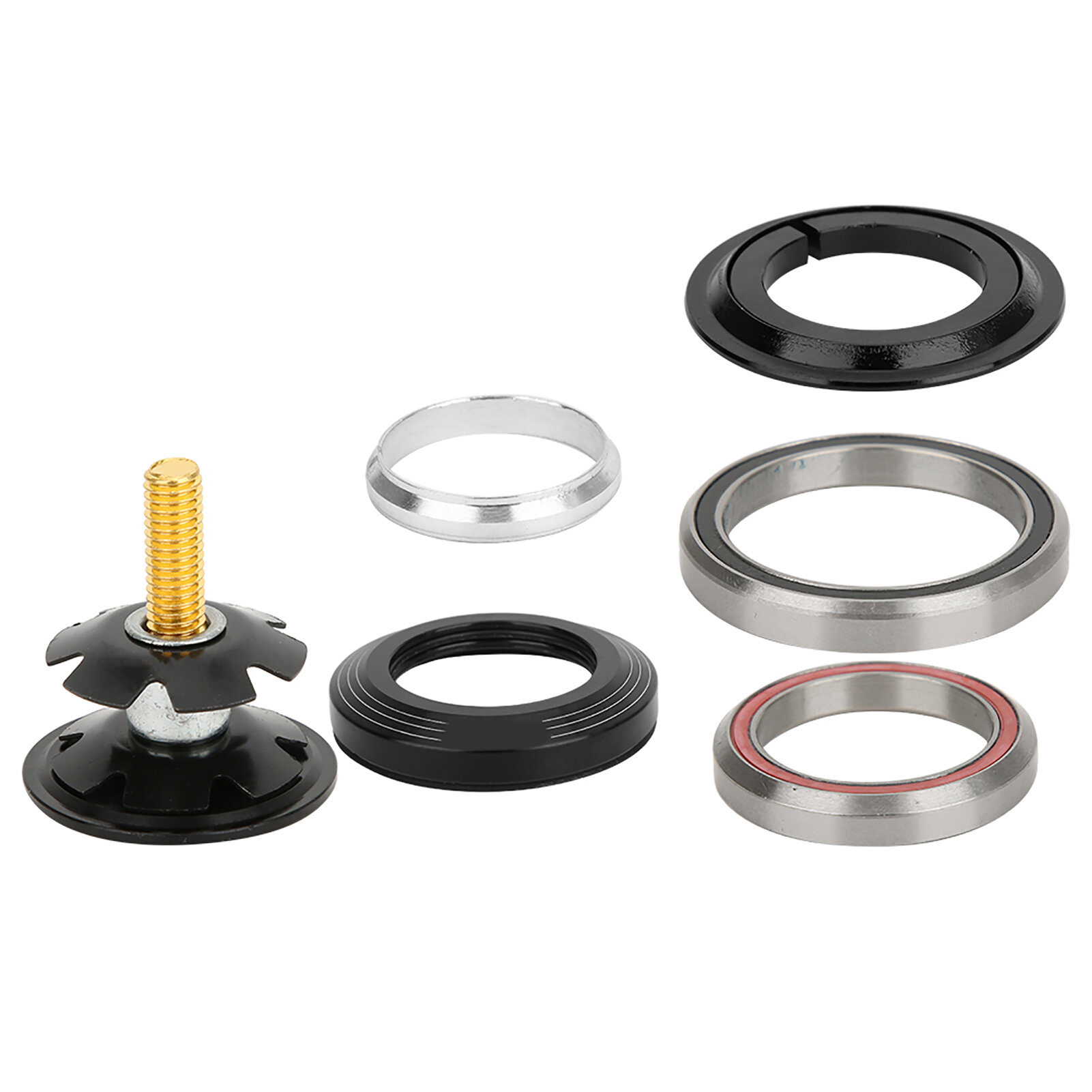 42 мм 52 мм коническая прямая трубчатая вилка для горного велосипеда, сменный подшипник, прочный аксессуар для велосипедистов