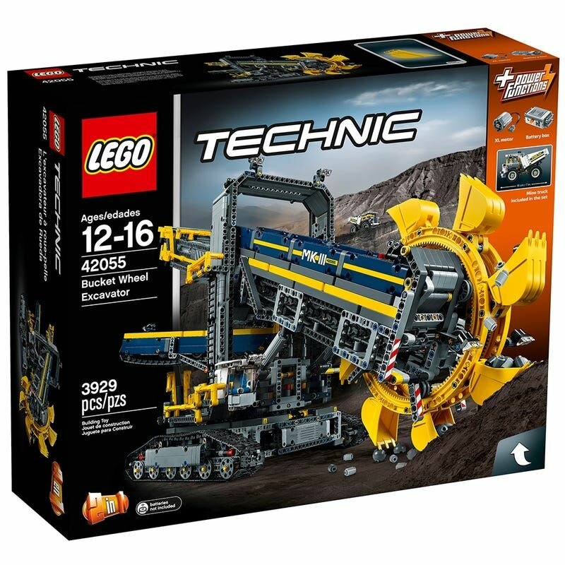 Конструктор LEGO 42055 Роторный Экскаватор Bucket Wheel Excavator Technic