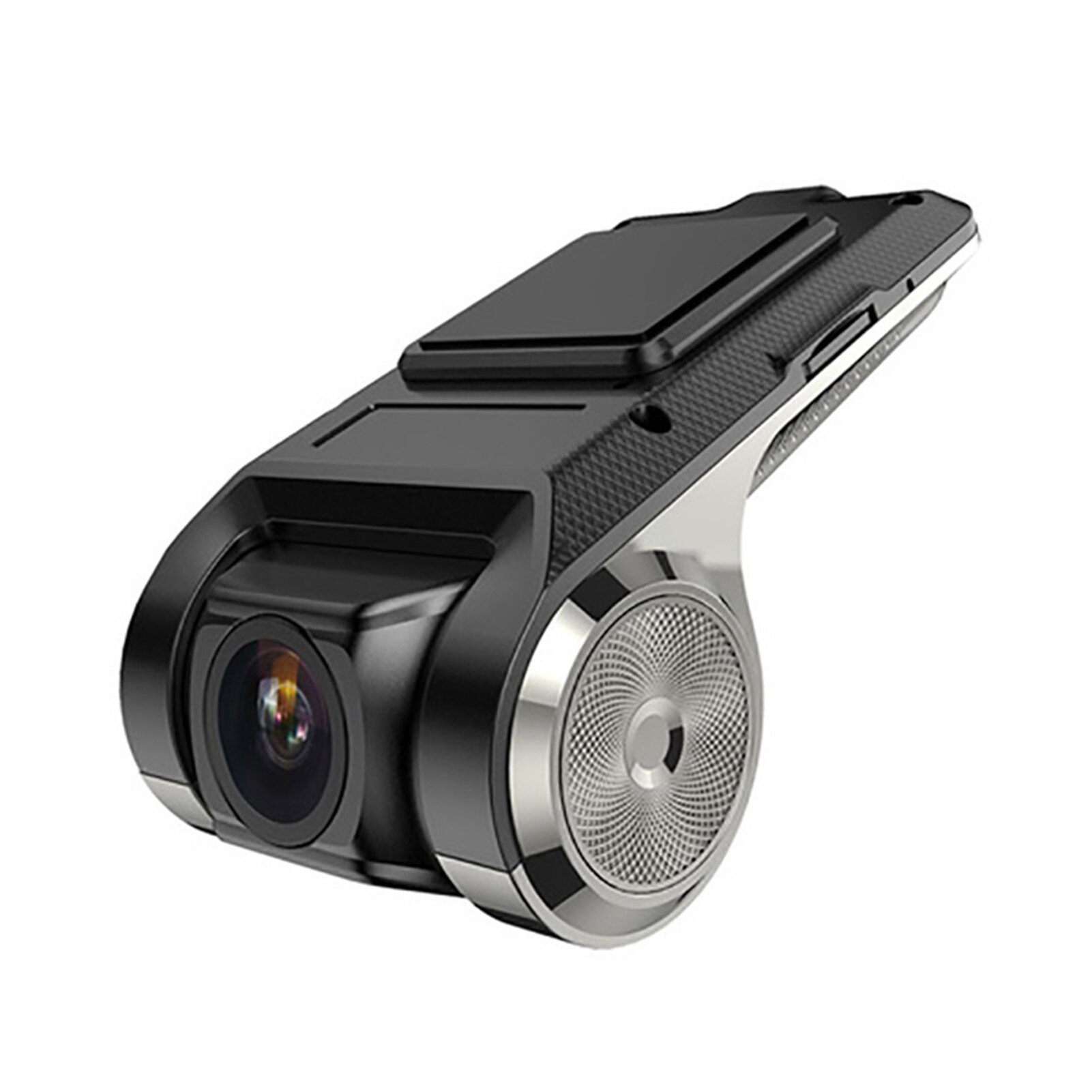 USB Dash Camera Car DVR HD720P, 90° поворотная линза 170° широкий угол видеорегистратор для автомобиля автоматическое циклическое покрытие записи G-Sensor, черный, цинк-сплав, без дисплея, 500W сенсор, без ночного видения, до 32G карта памяти, встроенный