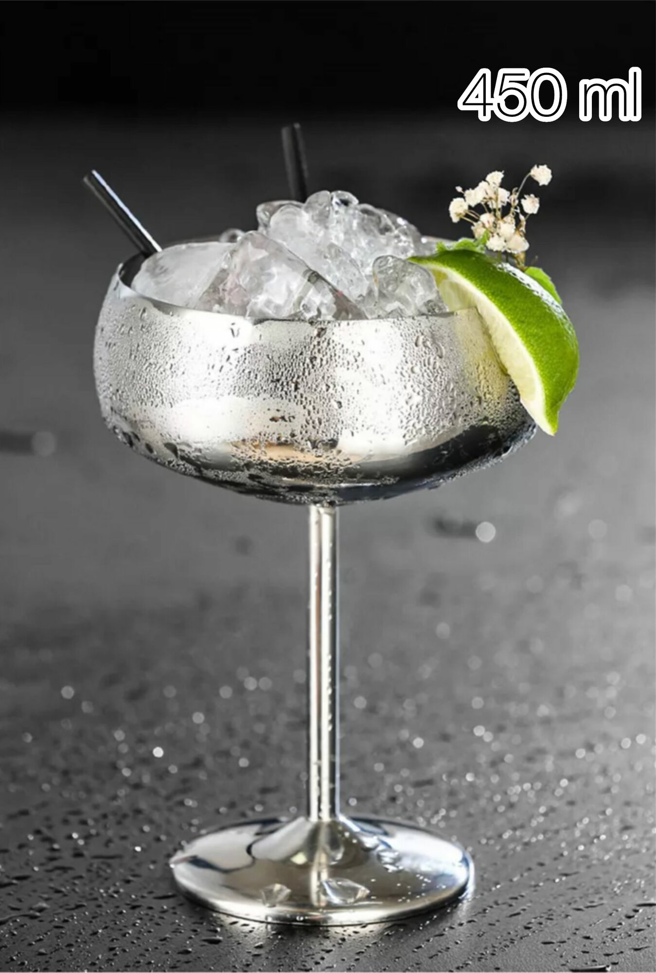 Бокалы для коктейлей металлические, ударопрочные, нержавеющие. Бокалы коктейльные, креманки из нержавеющей стали, подарочные, небьющиеся.