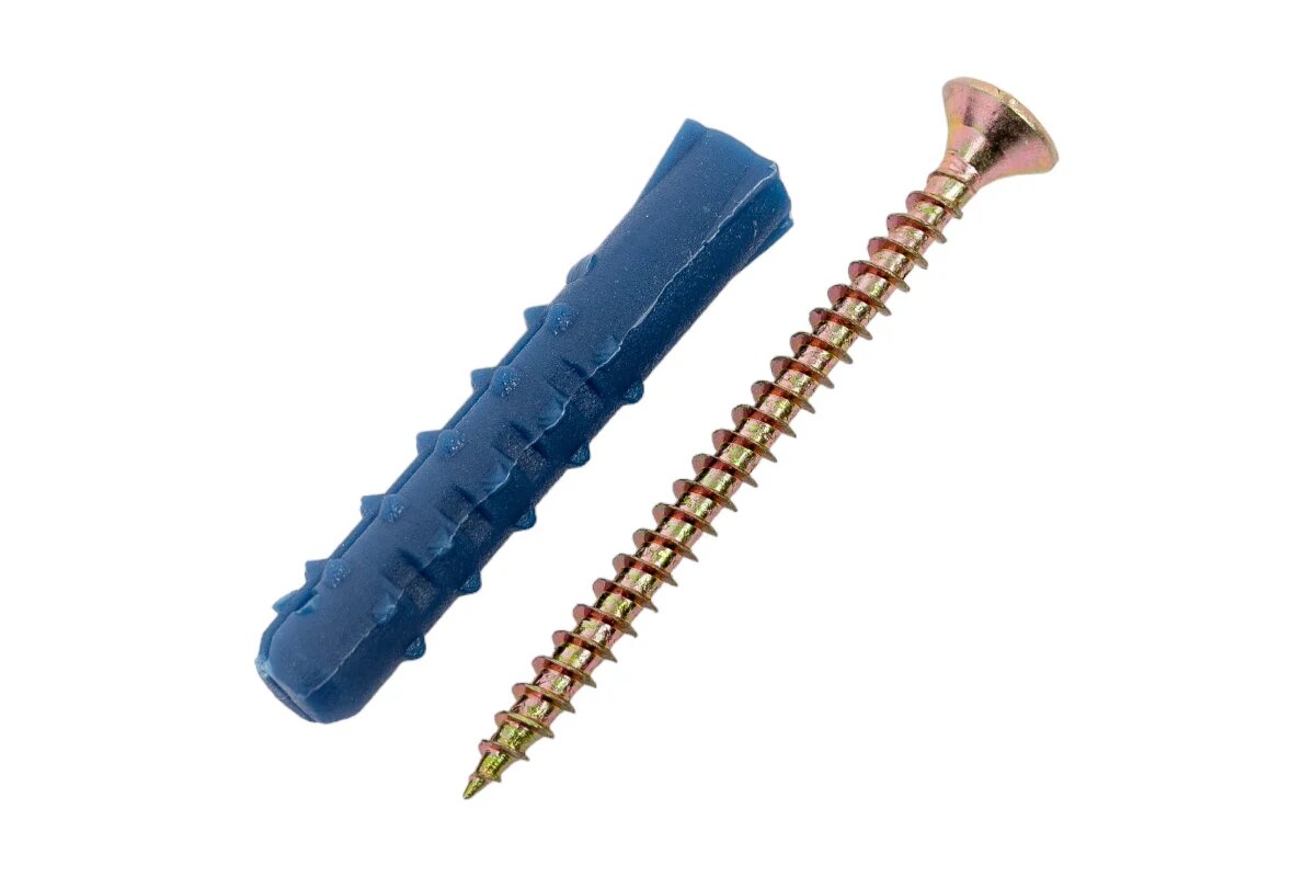 VIPкрепеж Набор крепления плинтусов 190 штук 43904 VIPS для монтажа внутри помещений