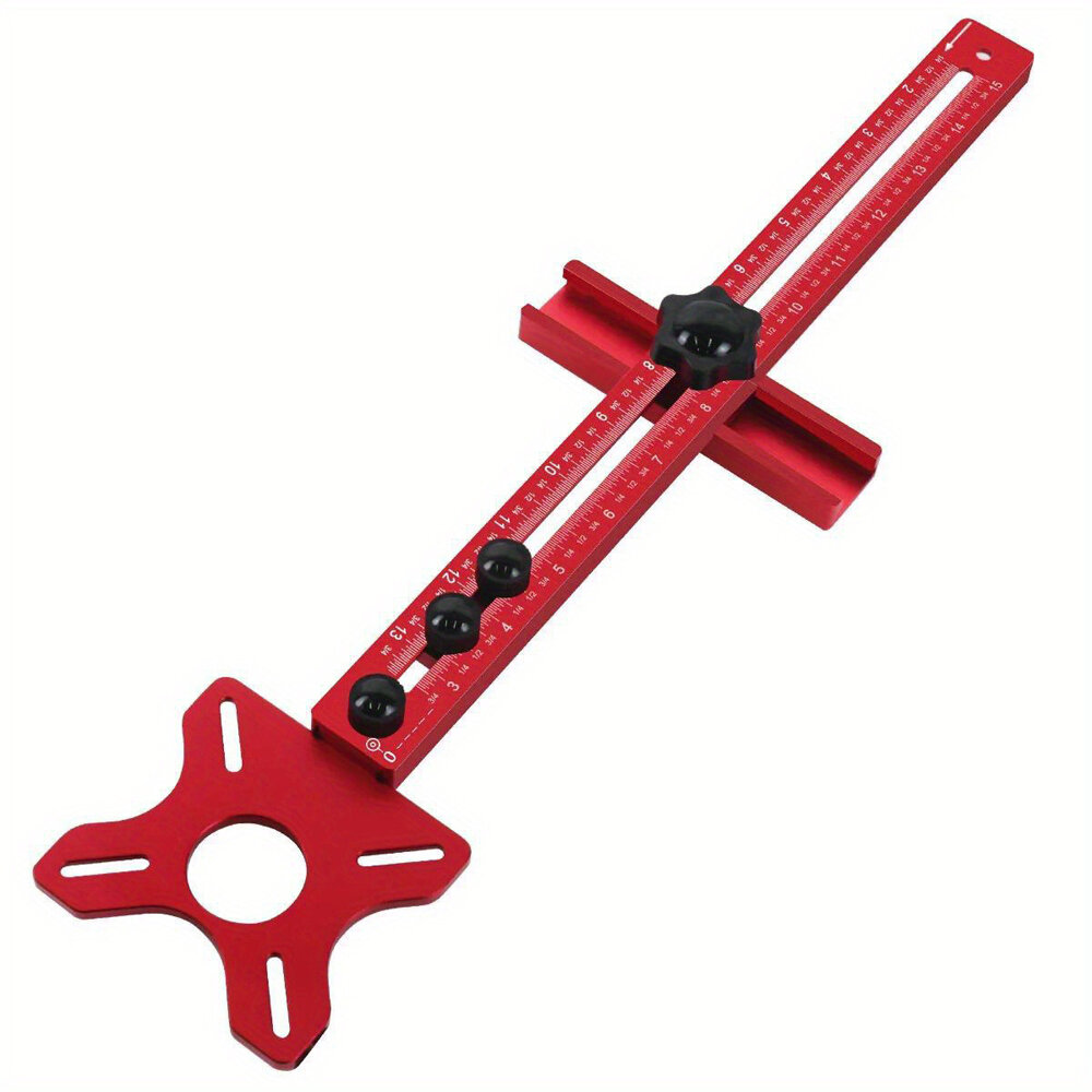 Кронштейн фрезерный пазовый, алюминиевый, круглая насадка, регулируемый