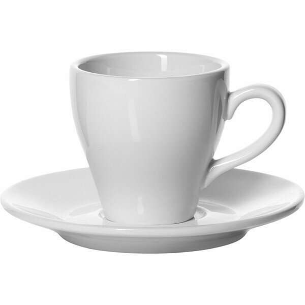 Пара коф. «Паула» фарфор; 70мл; белый (Kunstwerk, страна Китай)