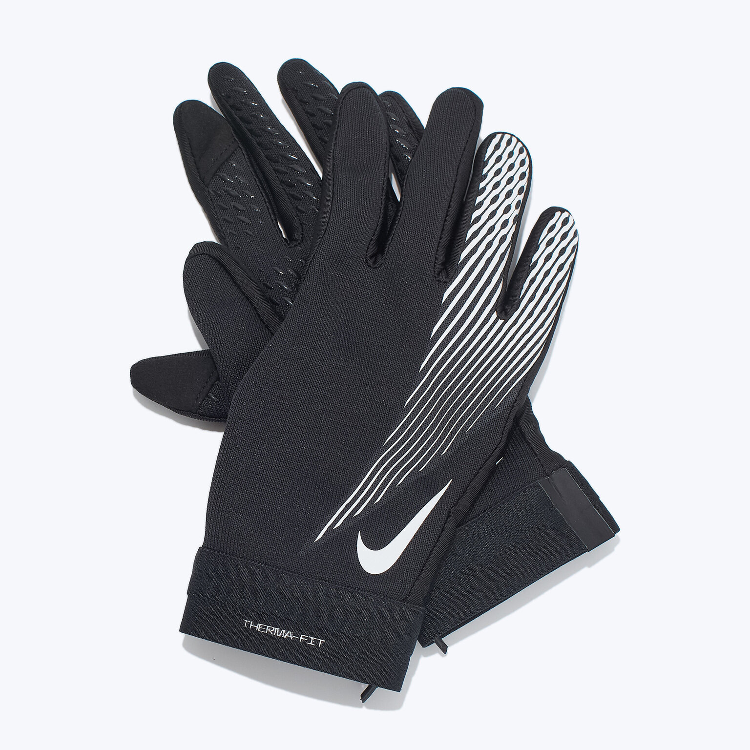 Перчатки тренировочные Nike Academy Thermafit HF0546-011, размер L, Черный