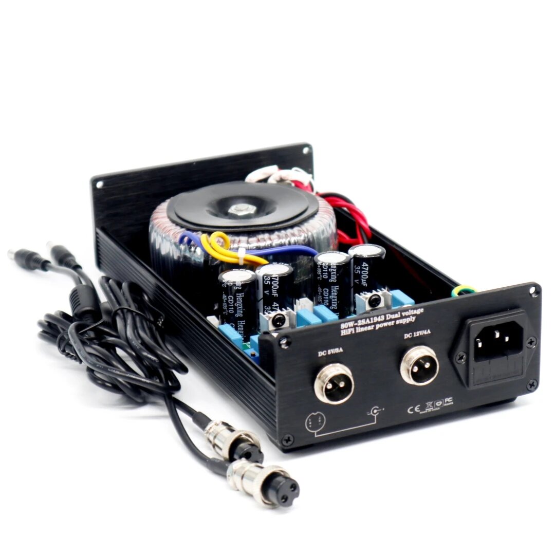 TIANCOOLKEI Линейный источник питания 80 Вт Black AC220v, DC5V-DC15V