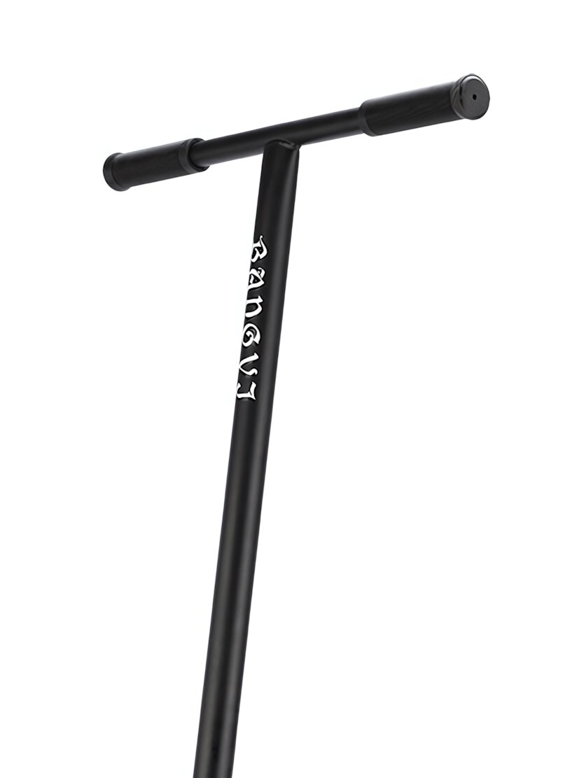 Руль для трюкового самоката X50, T-образный, углеродистая сталь, черный цвет