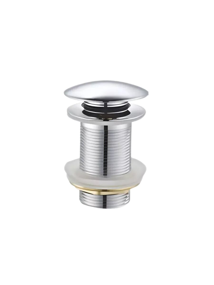 Донный клапан Vieir, латунный, автоматический, G 1 1/4", серебристый