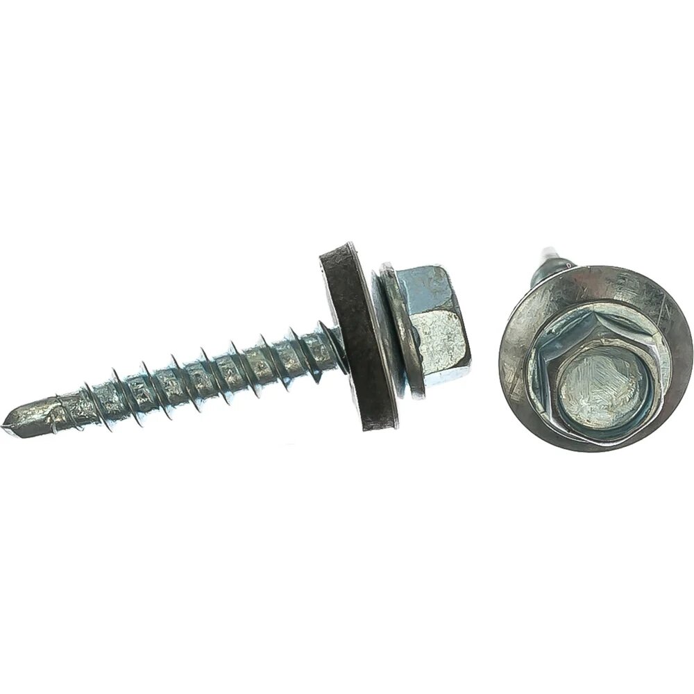 Качественный крепеж Кровельный саморез 6,3\ 51 цинк65 65 шт 0500199 КЧ