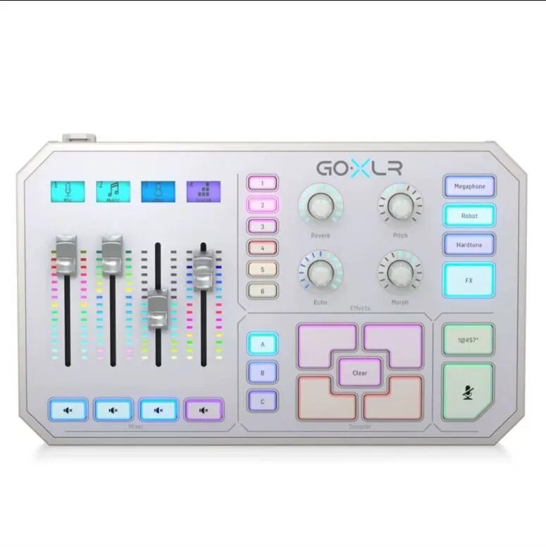 TC HELICON GO XLR-WH микшер R - микшер, пробоотборник и голосовой эффектор для потоковых носителей