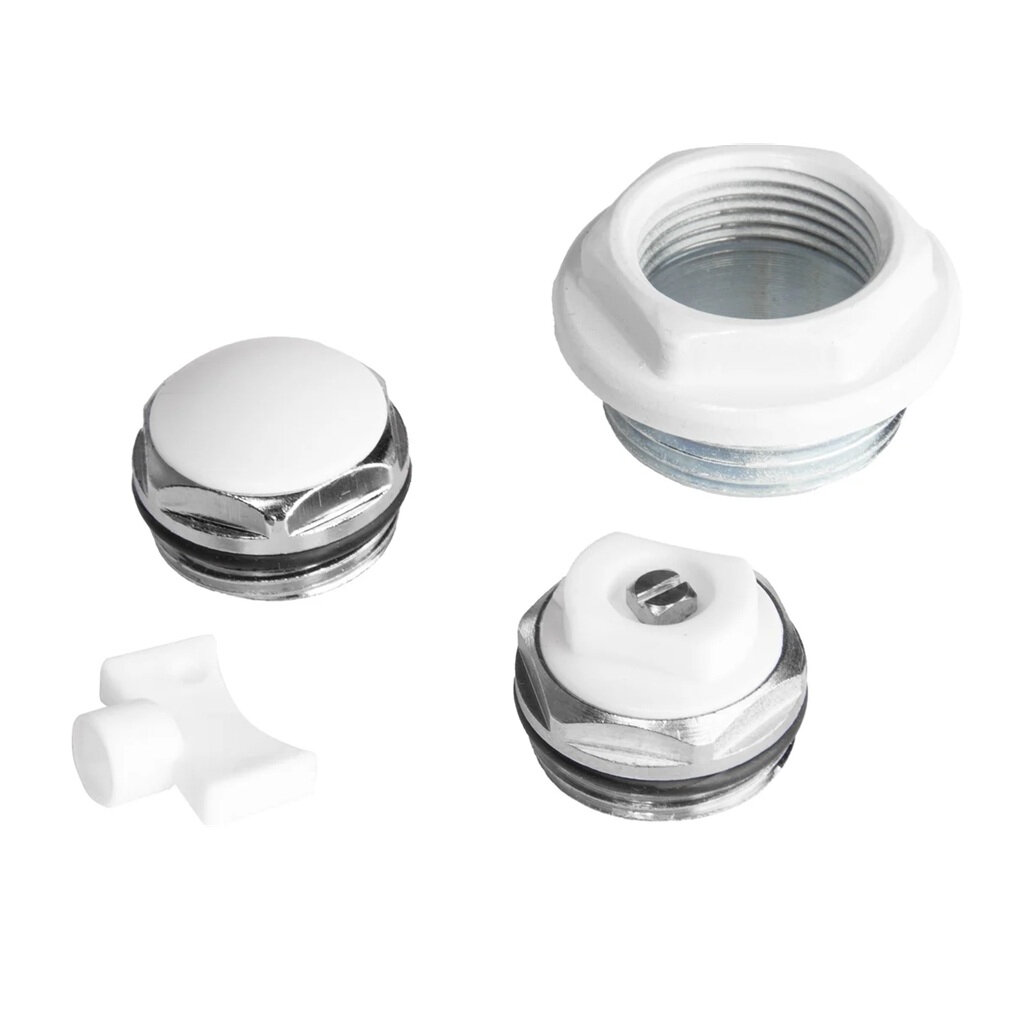 Комплект монтажный Royal Thermo RT3/4W 1х3/4" , сталь, белый