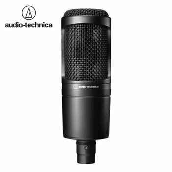 Audio-Technica Микрофон студийный AT2020, черно-серый
