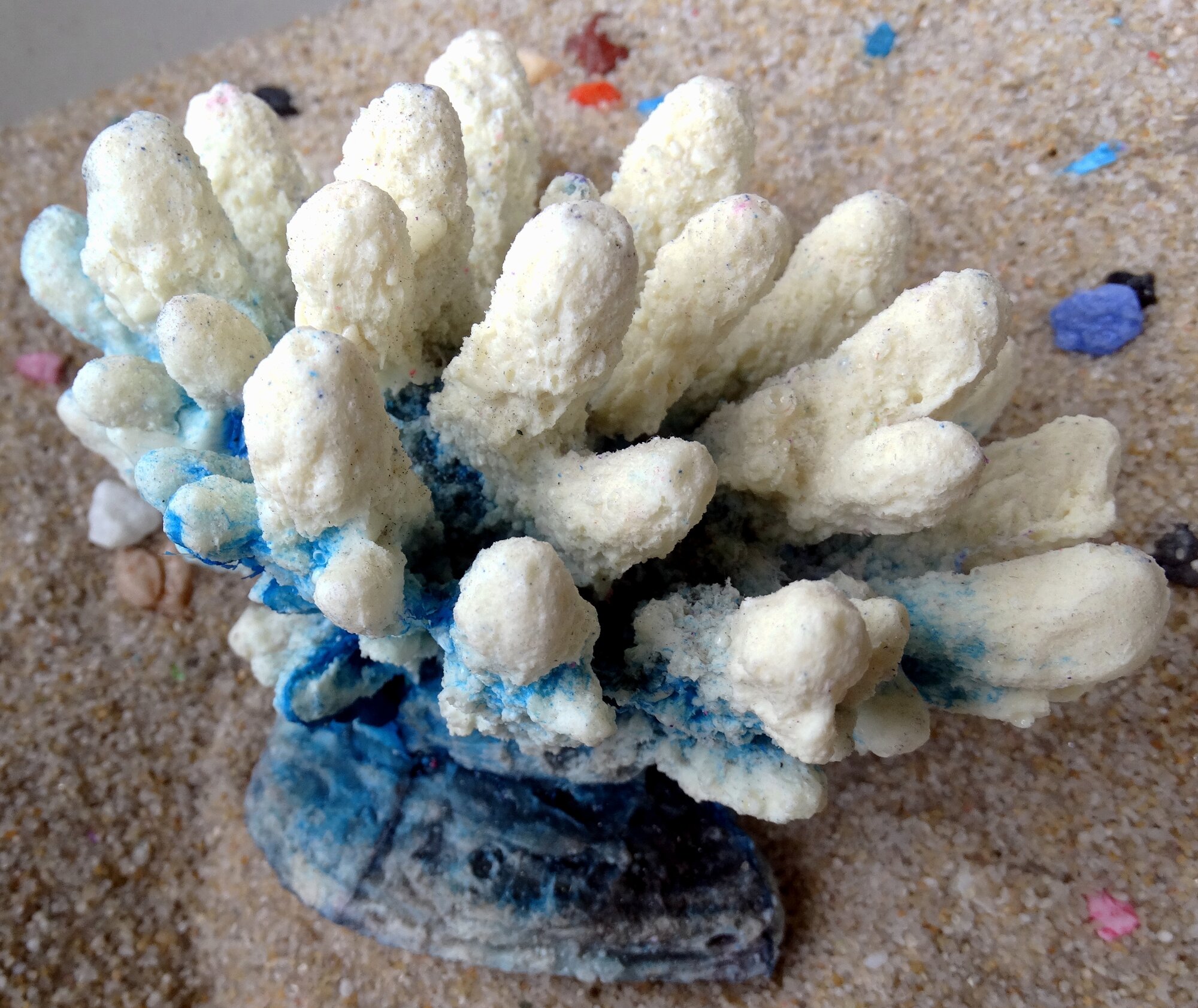 Искусственный коралл коралл ЭКО "Монти", для аквариума, ручной работы, эко коралл