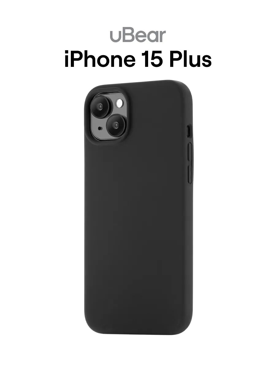 Чехол на iPhone 15 Plus uBear Touch Mag Case, магнитный, софт-тач