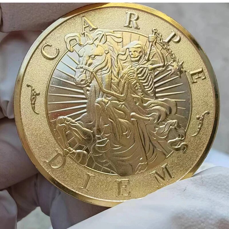 Золотая сувенирная монета "Мори" HoboNickel Challenge USA