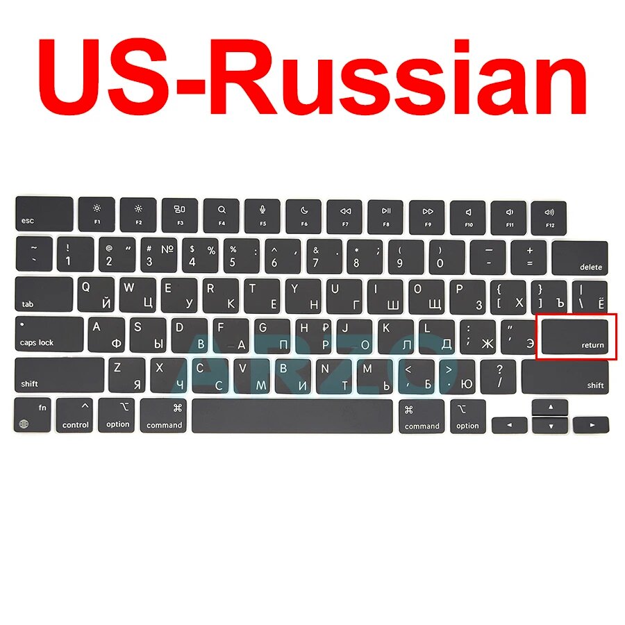 M1 M2 M3 Ноутбук A2442 A2485 A2779 A2780 A2681 A2941 Колпачки для клавиш Набор клавиш для Macbook Pro Air 13 "14" 16" Ремонт клавиатуры