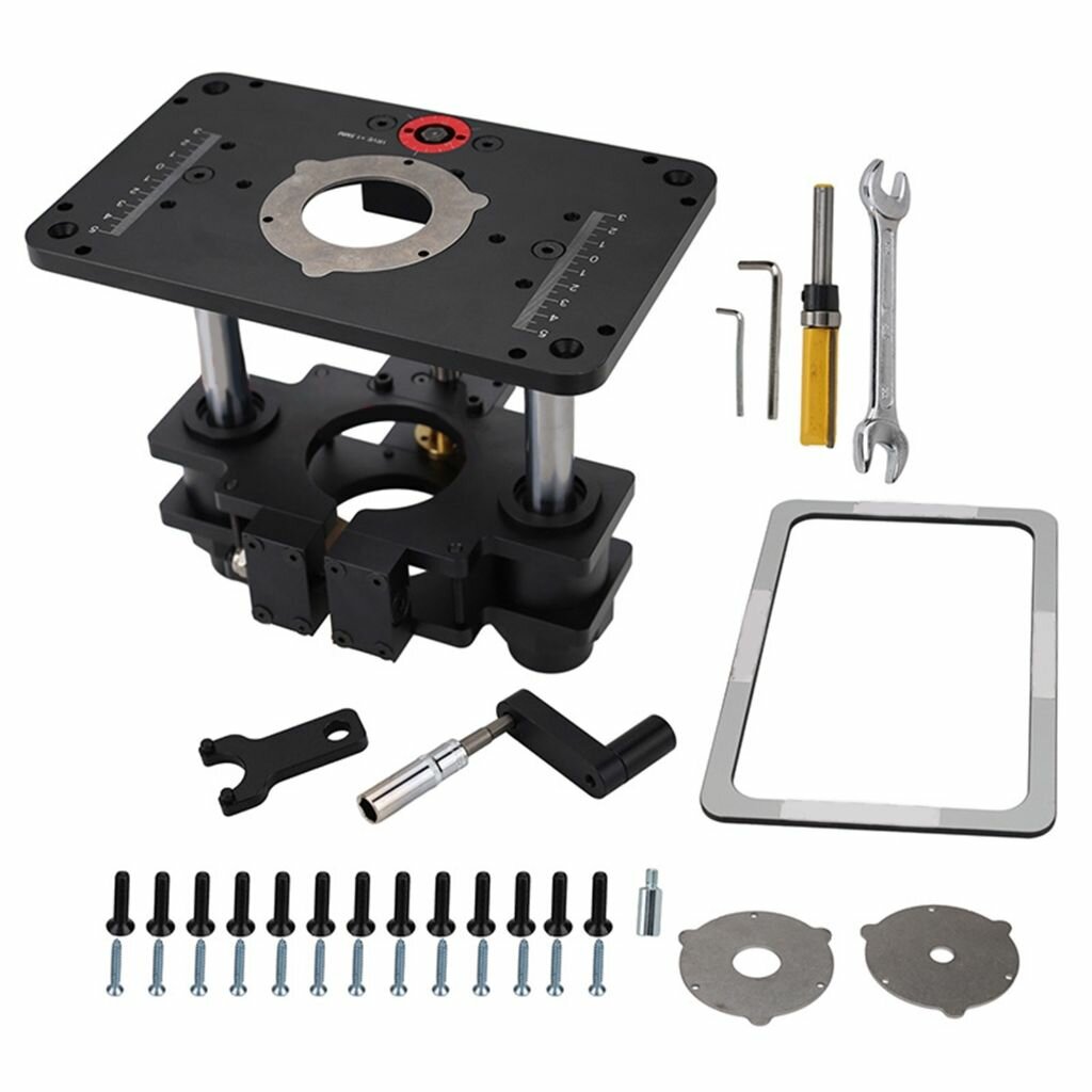 Стол для фрезера с алюминиевым подъемником