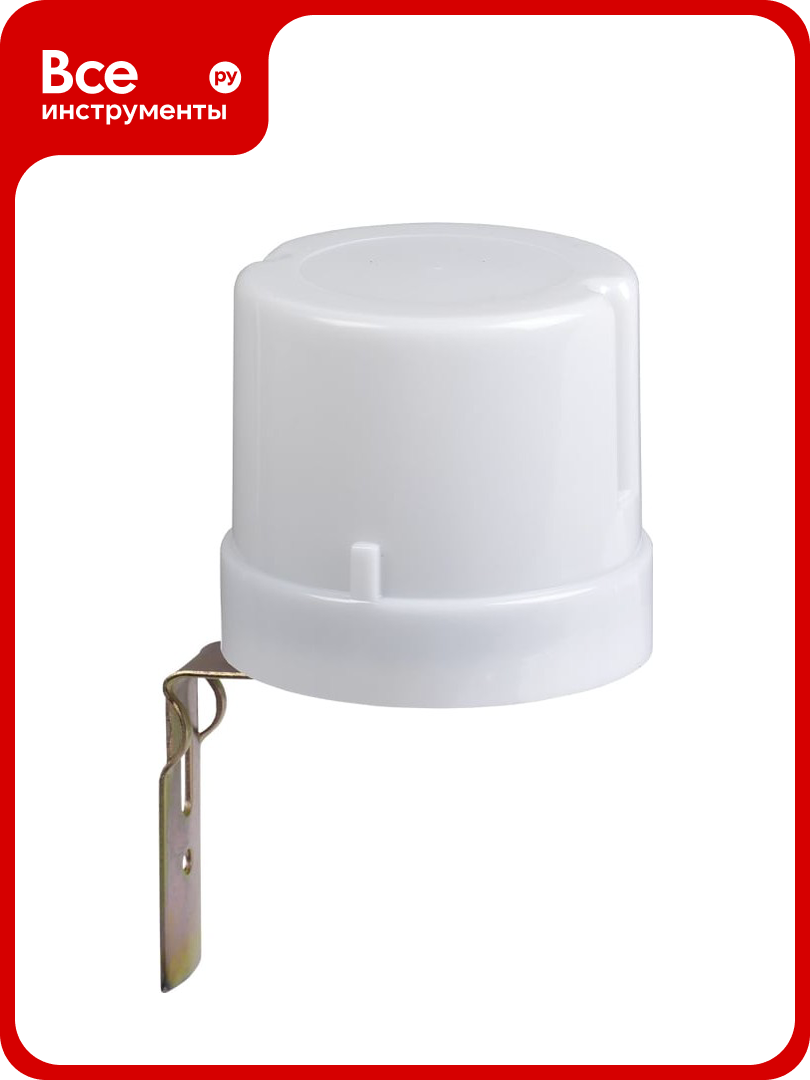 Фотореле, IEK, IEK ФР 602 сер. IP44 LFR20-602-4400-003, поликарбоната не поддерживает, установки вне помещений