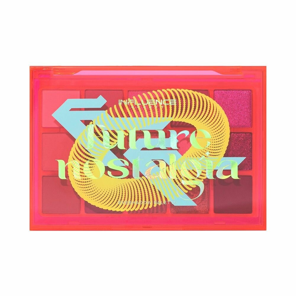 Палетка теней для век Influence Beauty Future Nostalgia 15 оттенков, 15 г
