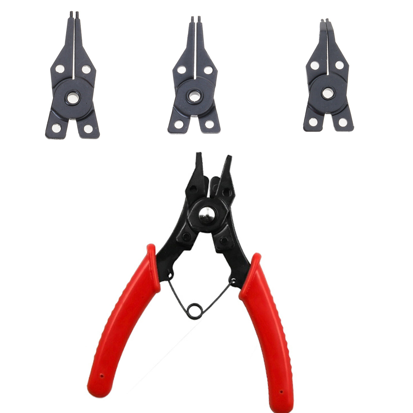 4 в 1 Snap Rings Pliers Double Acele Circlip фиксированное оборудование