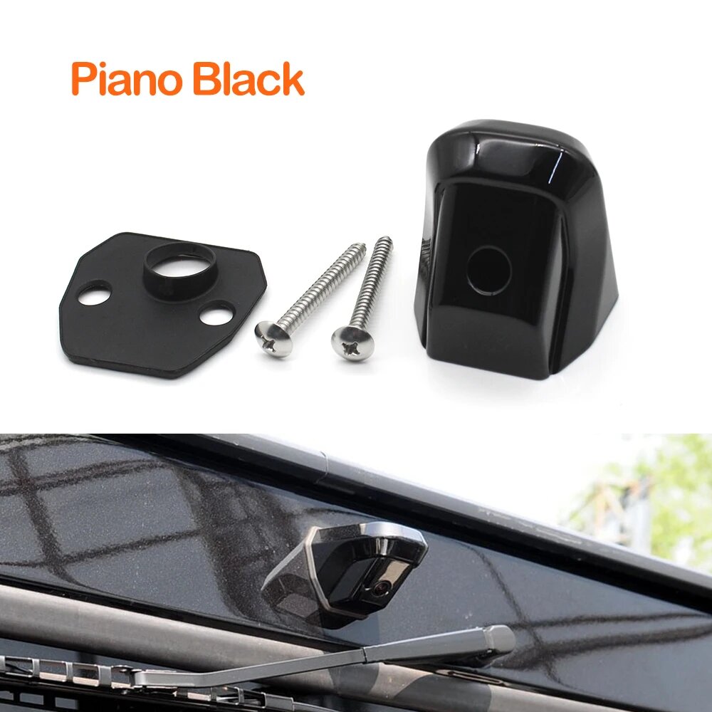 Задняя Крышка багажника автомобиля, задняя камера заднего вида, фото, внешняя защитная Piano Black