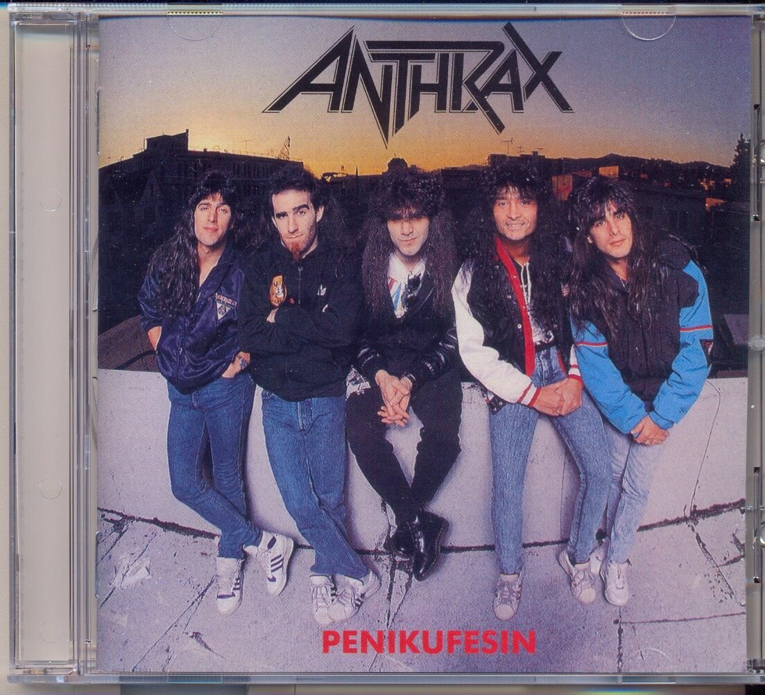 ANTHRAX - Penikufesin 1989 г. Компакт диск