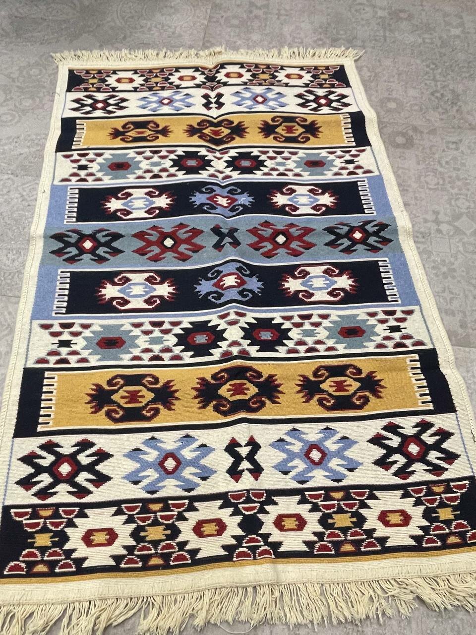 Коврик безворсовый двухсторонний 80*125 см.