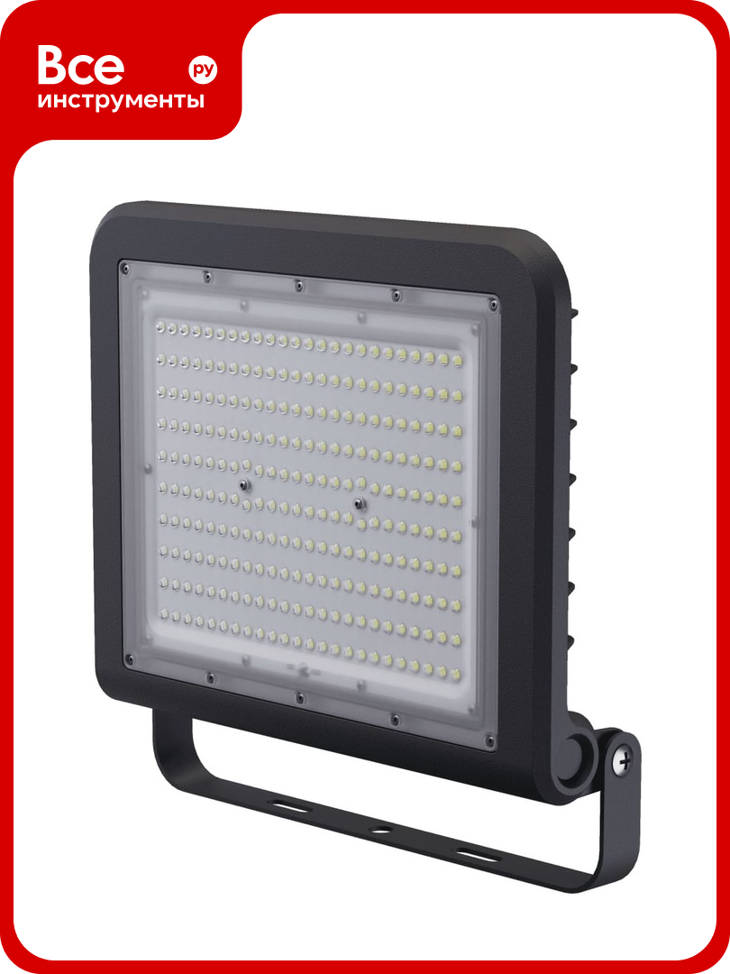 Светильник Navigator NFL-02-200-4K-BL-LED без пульсаций 80677, для освещения фасадов зданий внутренних дворов садов