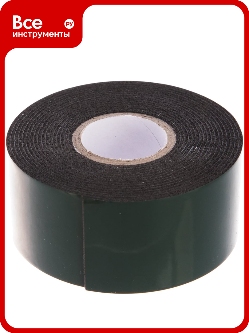 Двухсторонняя лента DolleX 40мм х 5м монтажная на вспененной основе ET-405, 40 мм, 5 м