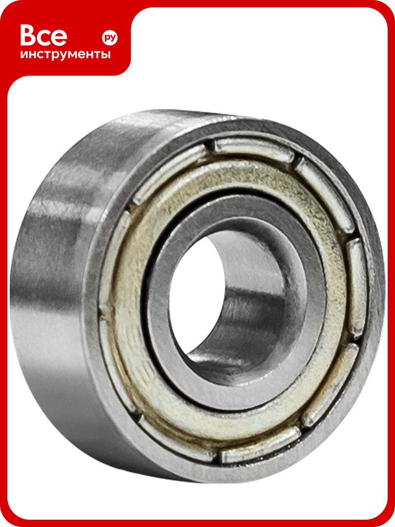 Подшипник для фрез 12,7x4,8x5 мм vertextools 3537-127, 12.7мм