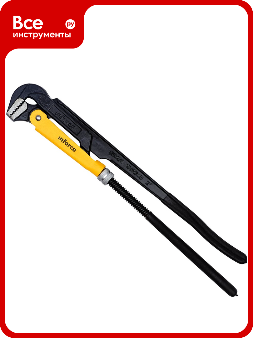 Трубный рычажный ключ №3 Inforce тип L 06-05-113