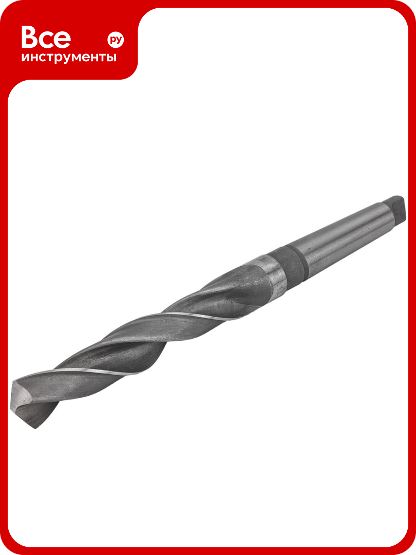 Сверло HSS Р6М5 (27х170х291 мм; КМ3) STV 00000033297, 291 мм