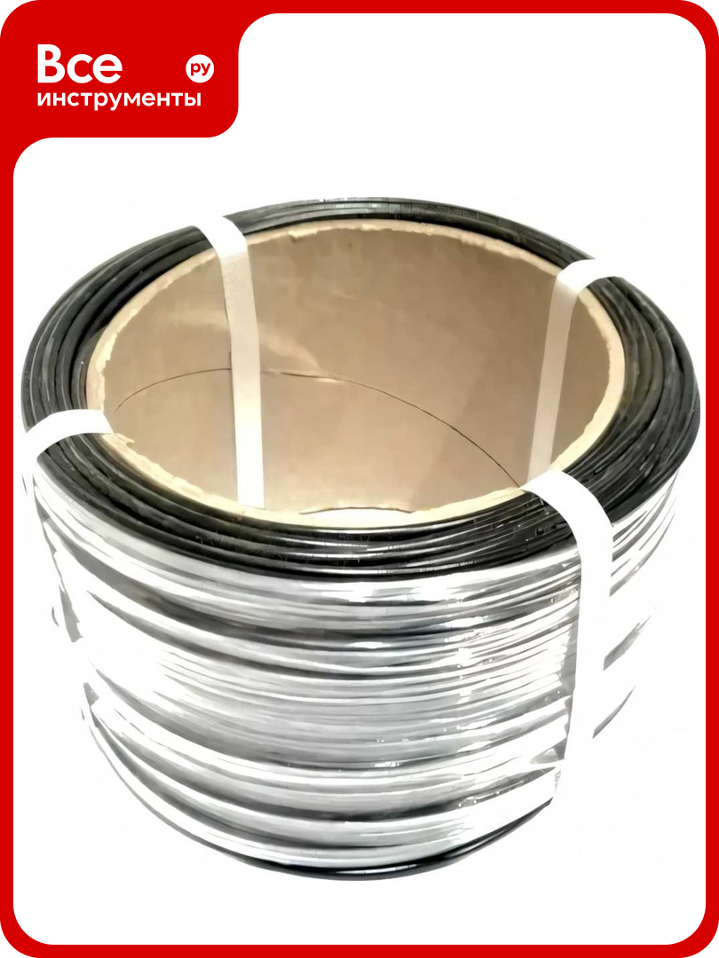 Стальной латунированный трос с покрытием полиамид BEFAST 3 мм, погодоустойчивый, 100 м TCO030100S, фото