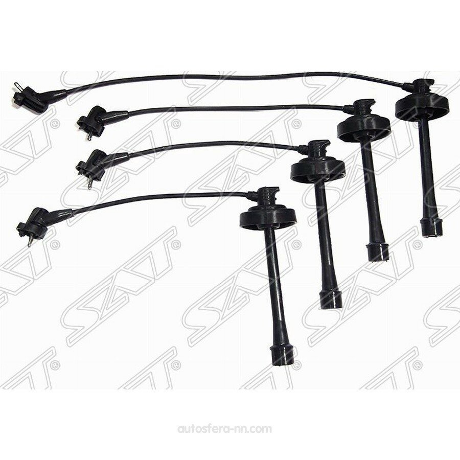 SAT ST9091922389 Провода высоковольтные TOYOTA NOAH SR40/50/CHASER SX100 96-01 3S/4S-FE (кругл. резин.)