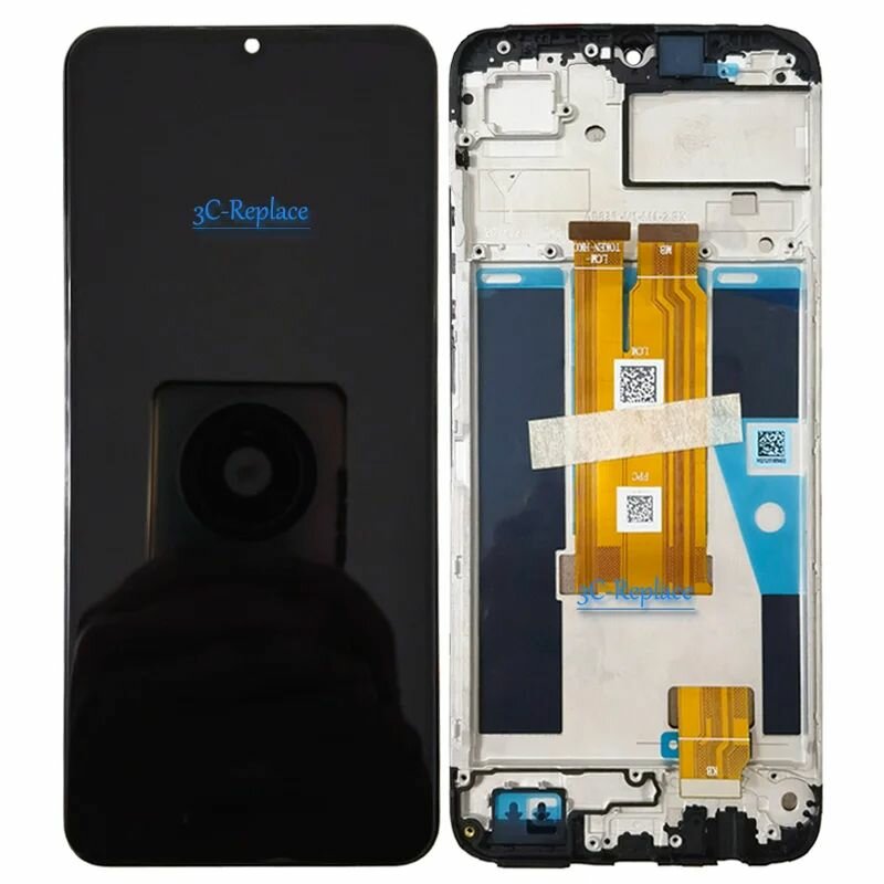 Дисплей для Realme C61 (RMX3930) в рамке премиум