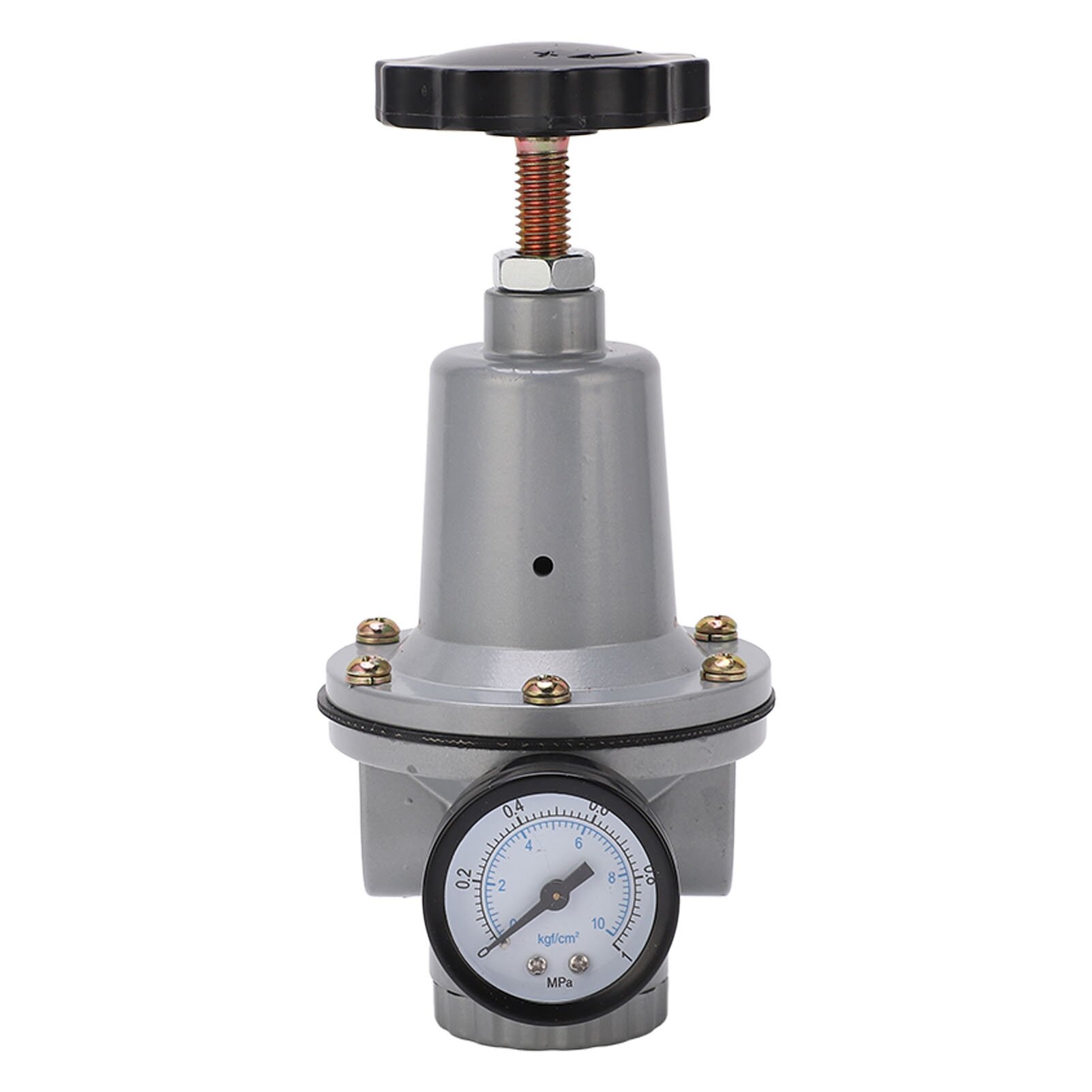 Комплект регулятора давления воздуха G3/8 с манометром, пневматический редукционный клапан, регулятор давления сжатой системы, кол-во 10 шт.