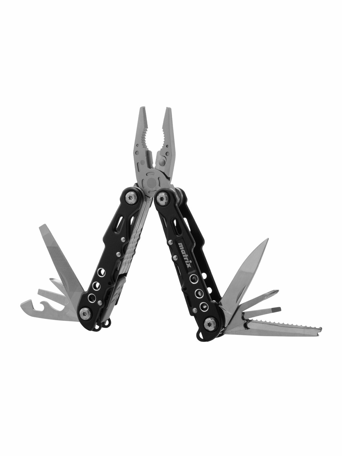 Мультитул Matrix 13 функций, авторазжим, в чехле, 165 мм 17622